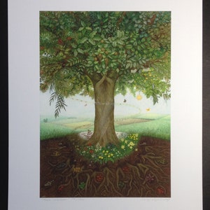 Limited Edition Print of "tree Wisdom". - Etsy UK