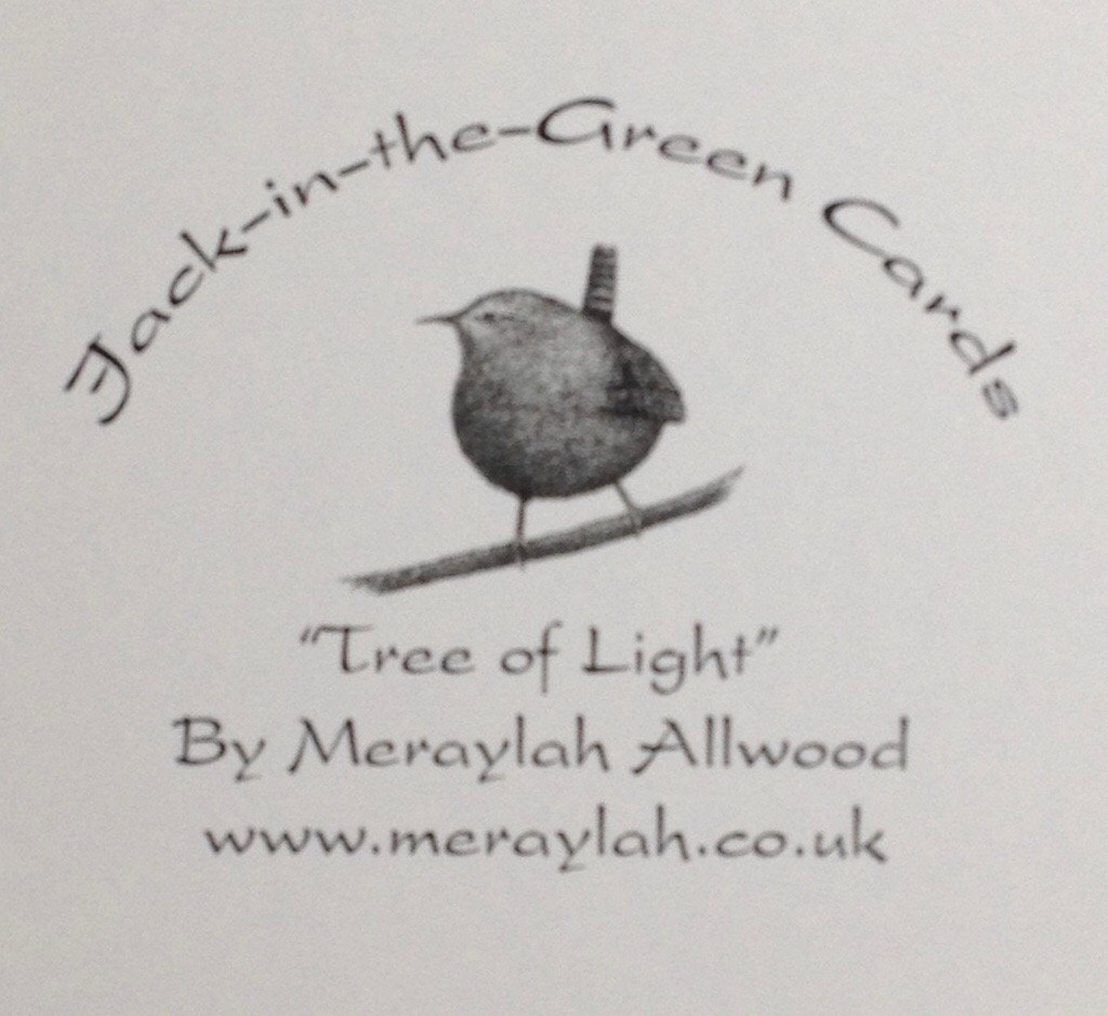 Greetings Card "tree of Light" - Etsy