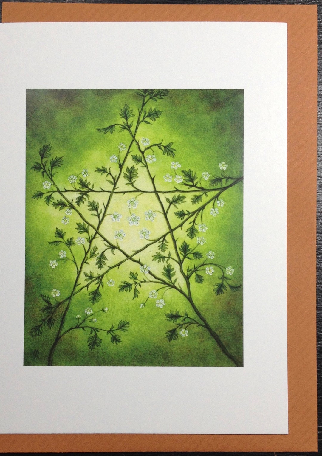 Greetings Card "hawthorn Magic" - Etsy