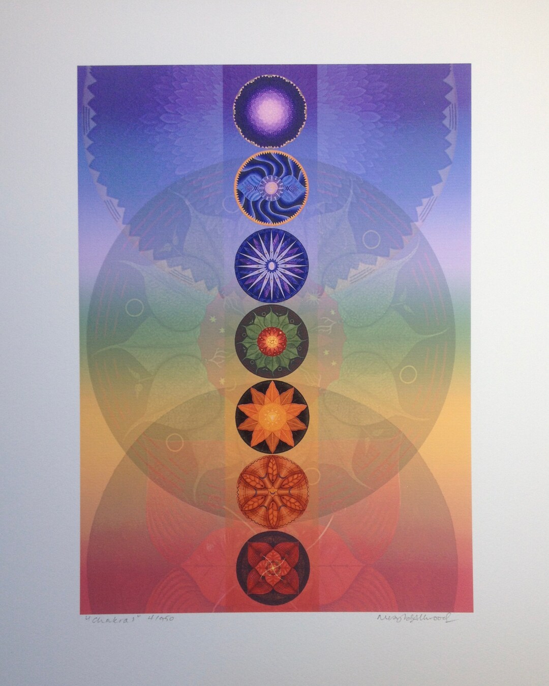 Limited Edition Print of "chakras". - Etsy