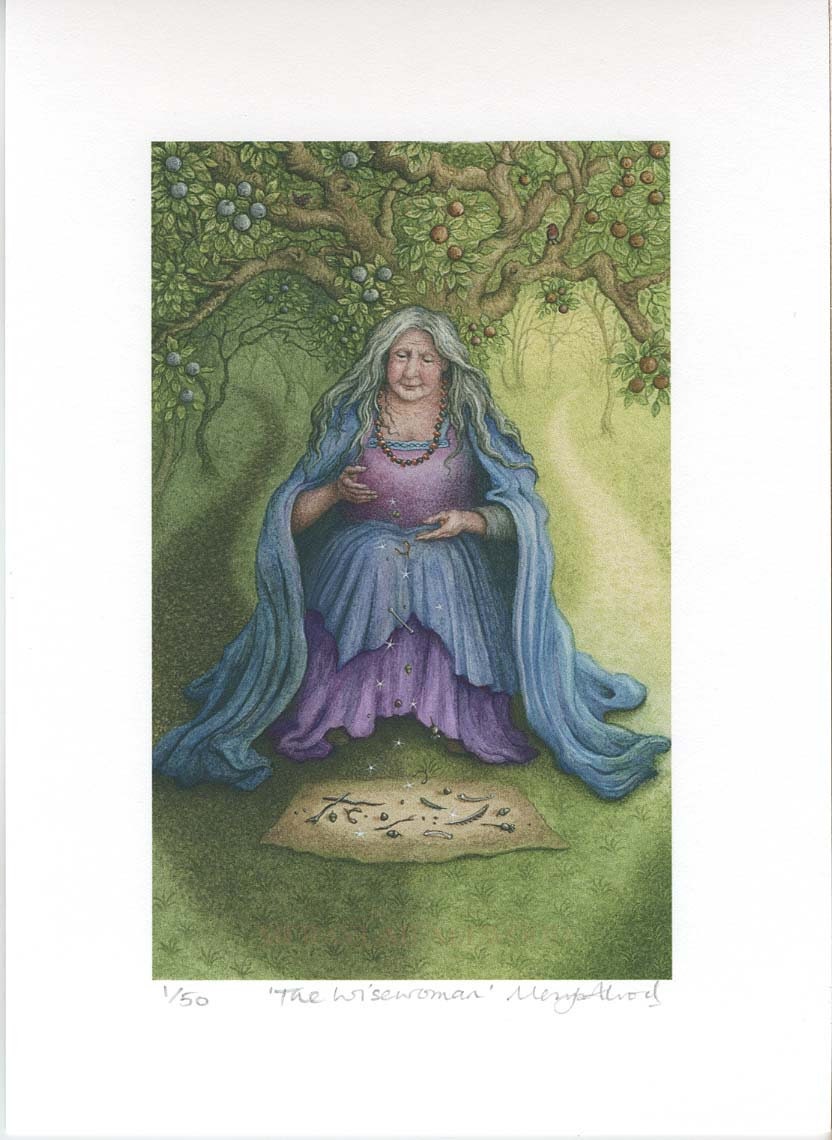 Limited Edition Print of “the Wisewoman”. - Etsy