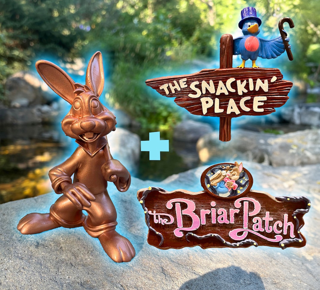 The Splash Mountain Magnet and Statue BUNDLE - Etsy