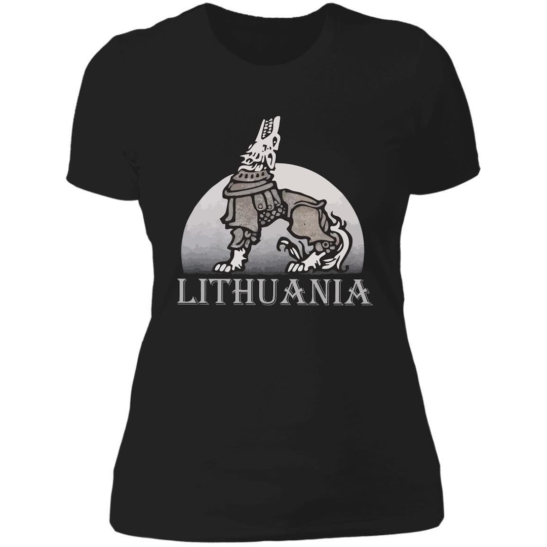 Iron Wolf Lithuania Next Level Women's Boyfriend Tshirt is Part of the ...