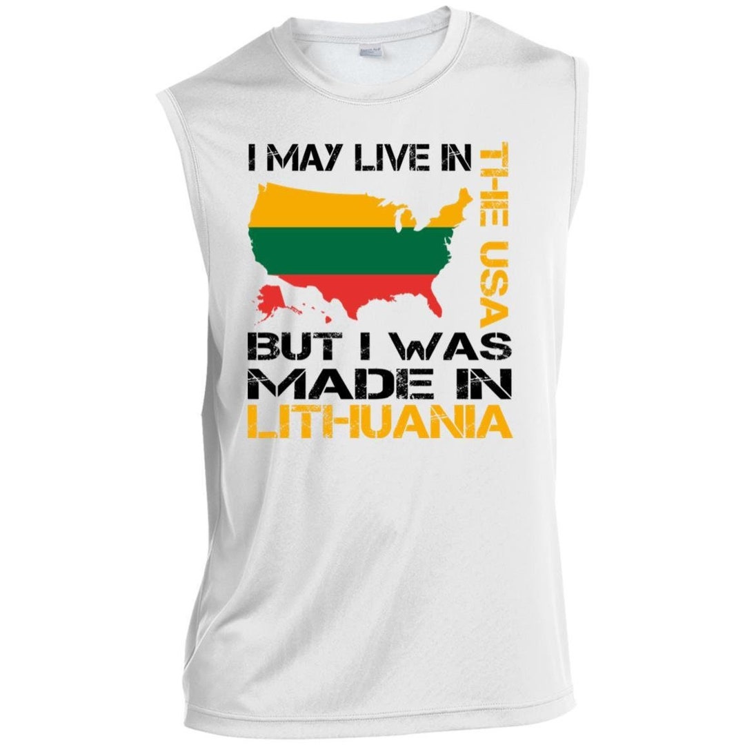 Lithuania Strong Made in Lithuania Mens Sleeveless - Etsy