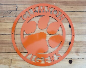 Clemson Sign - Etsy