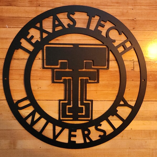 Texas Tech Yard Sign - Etsy