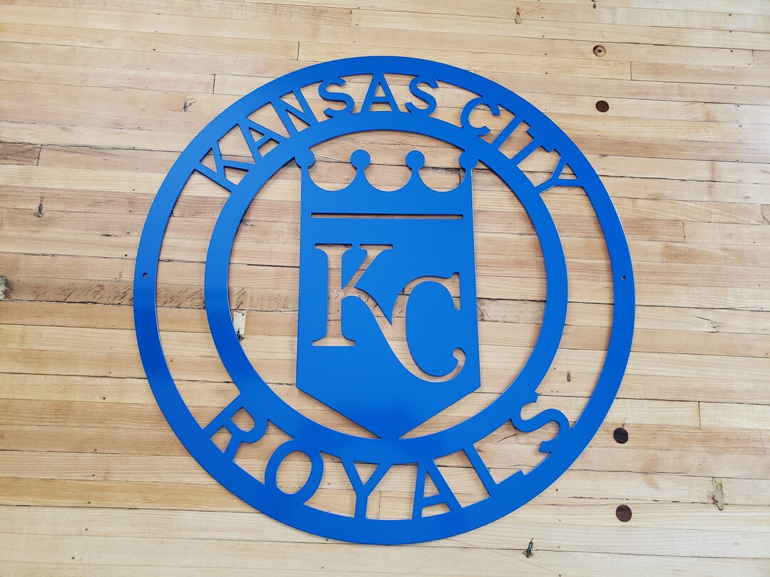 MLB Sign KC Kansas City Royals Metal Art Wall Art - Etsy