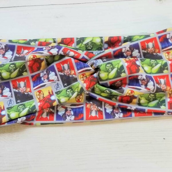 Superhero Headband - Etsy