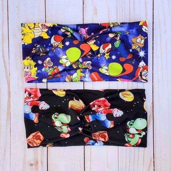 Mario Headband - Etsy