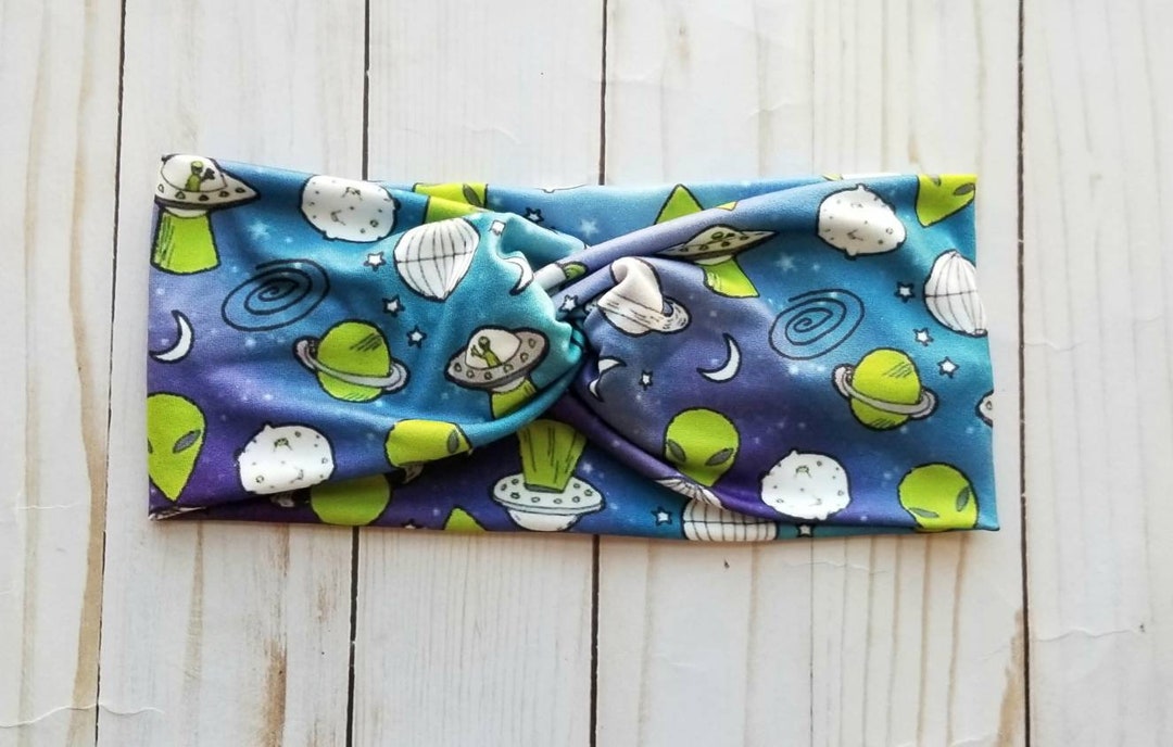 Headband Twist UFO, Alien Headband,extraterrestrial Headband,ovni ...