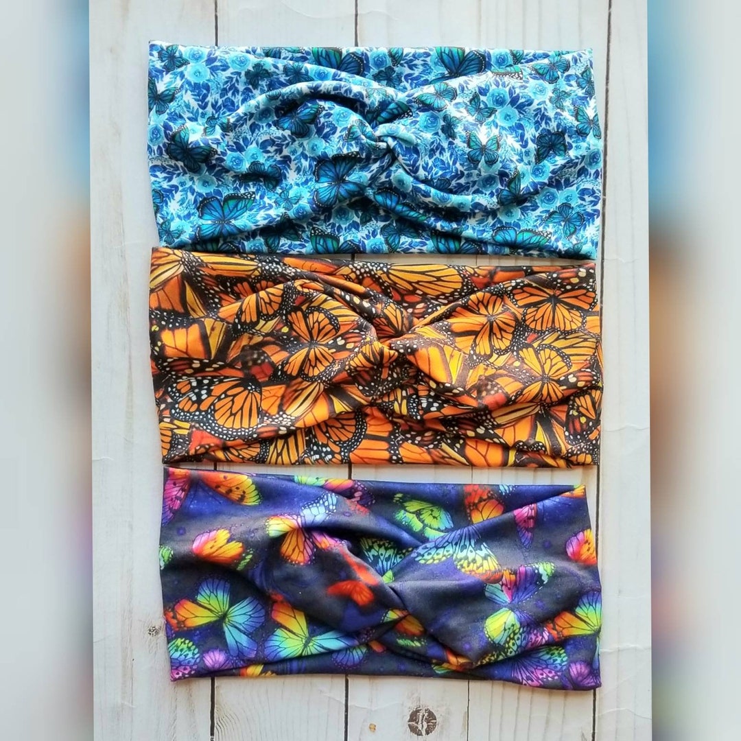 Butterfly Headband Floral,monarch Butterfly,rainbow Butterflies ...