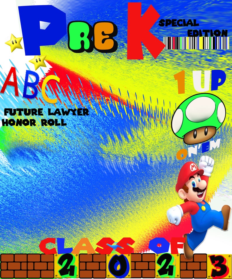 Mario Grad Bundle - Etsy