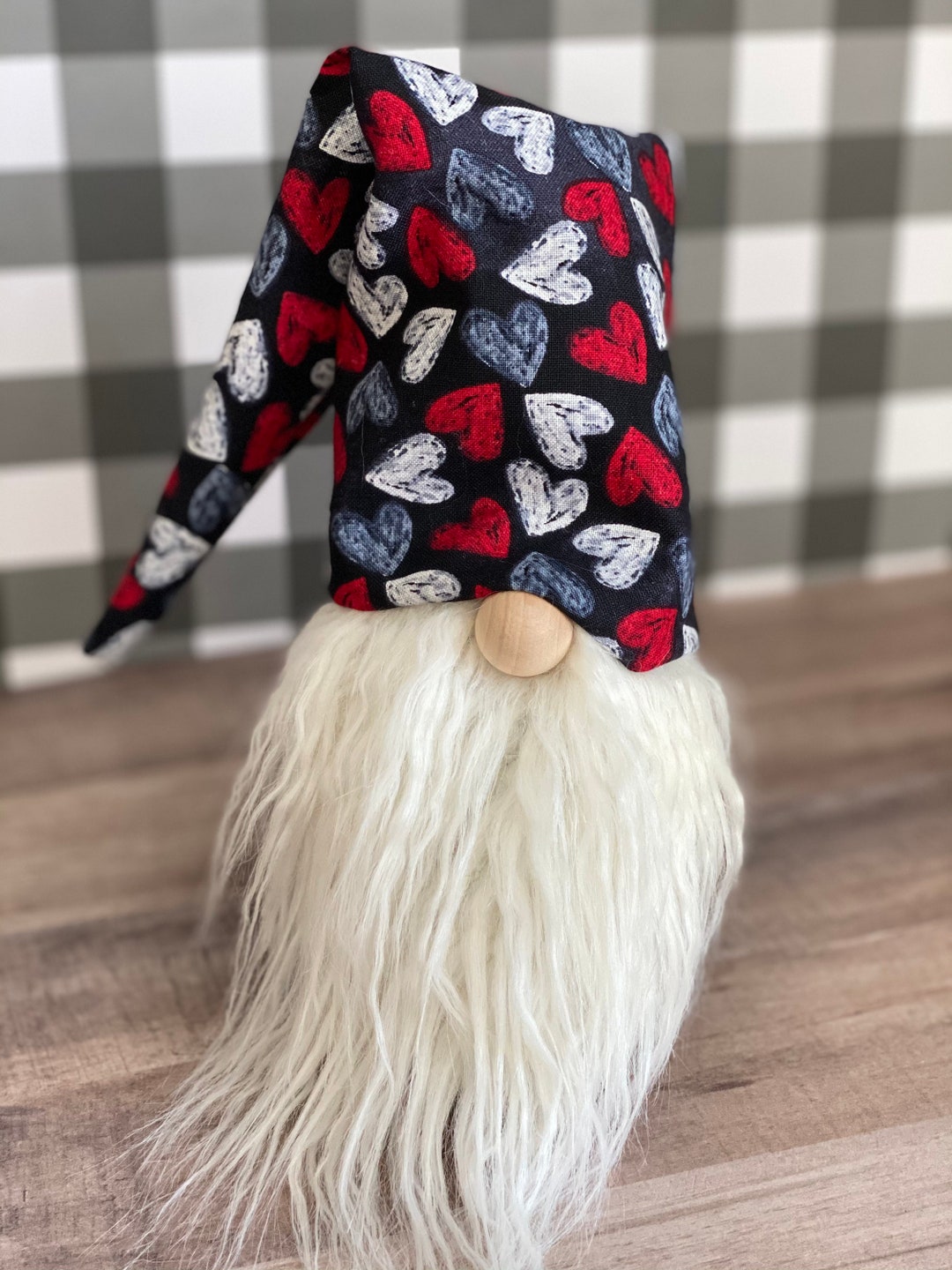 Valentino the Valentine's Day Gnome- Tiered Tray Decor - Shelf Sitter ...