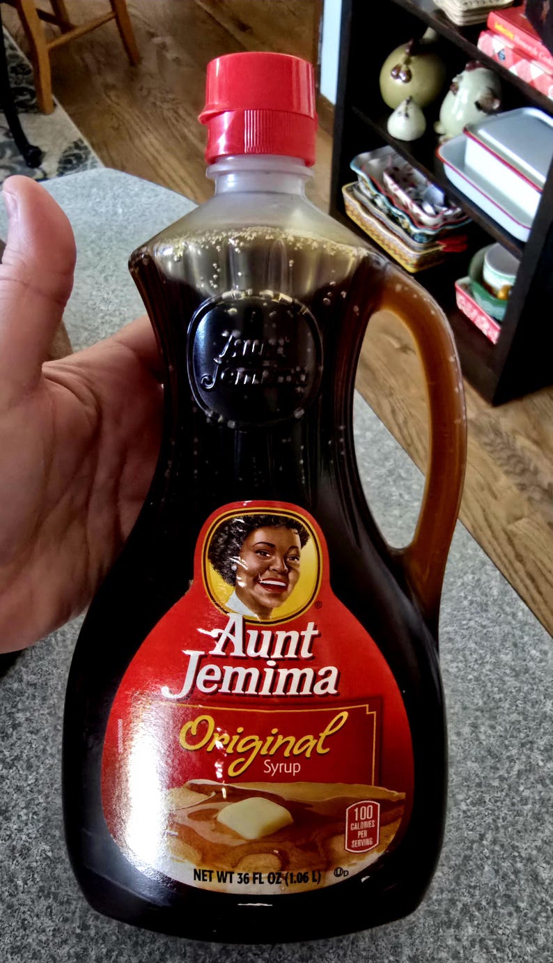 Discontinued Aunt Jemima 36oz Syrup - Collectible Memorabilia Store ...