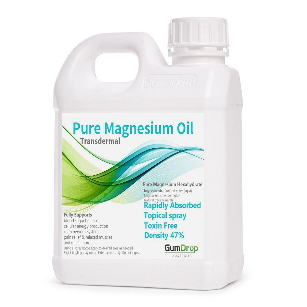 PURE MAGNESIUM Oil/brine Concentrated Formula 100% Pure Unscented ...