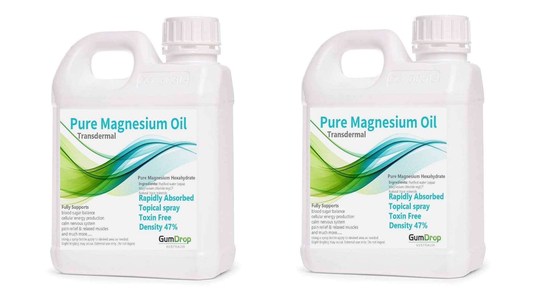 PURE MAGNESIUM Oil/brine Concentrated Formula 100% Pure Unscented ...