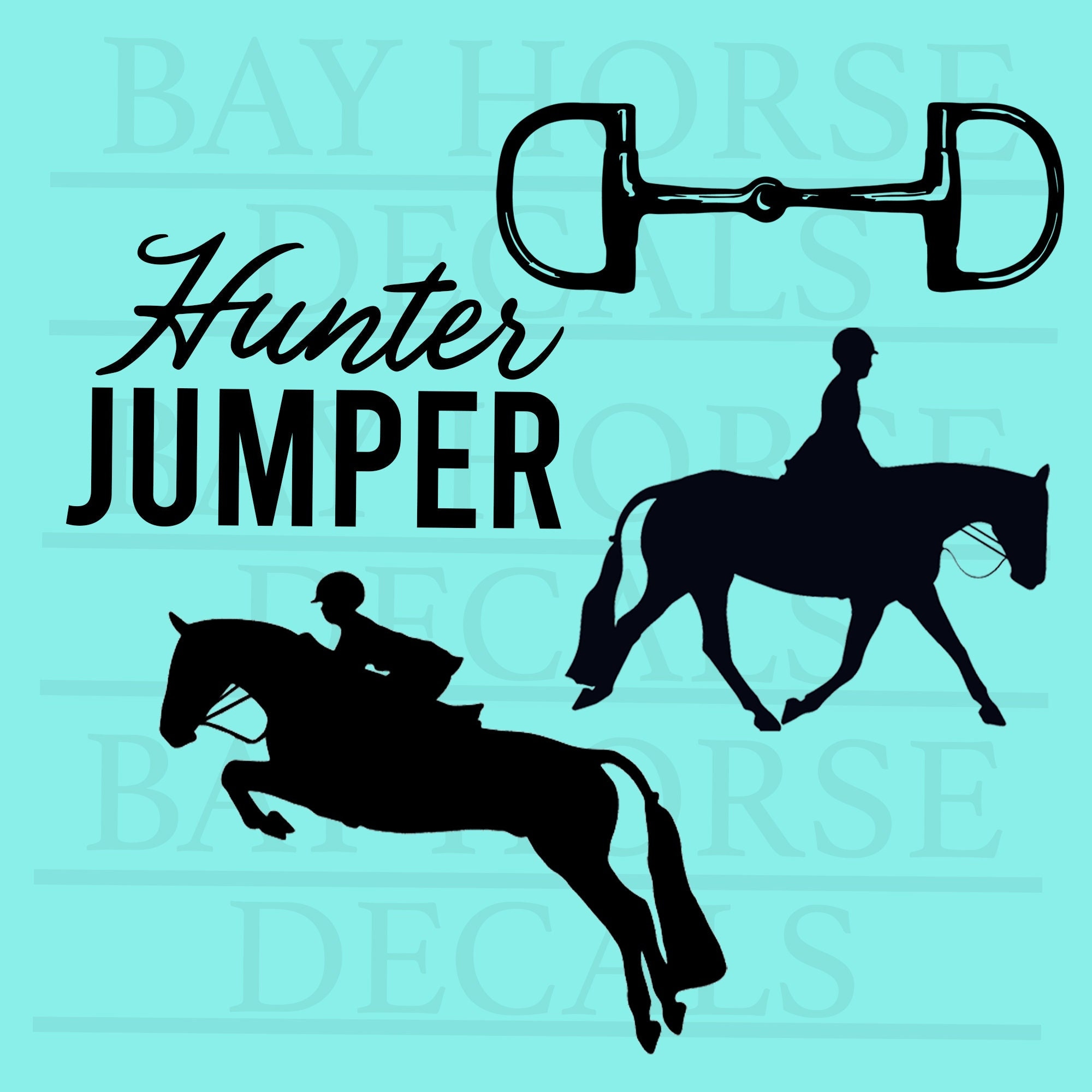 Hunter Jumper Decals