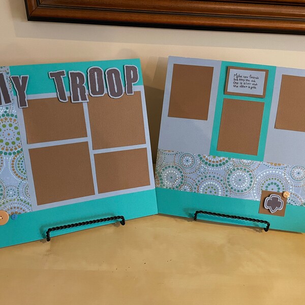 Girl Scout Scrapbook - Etsy