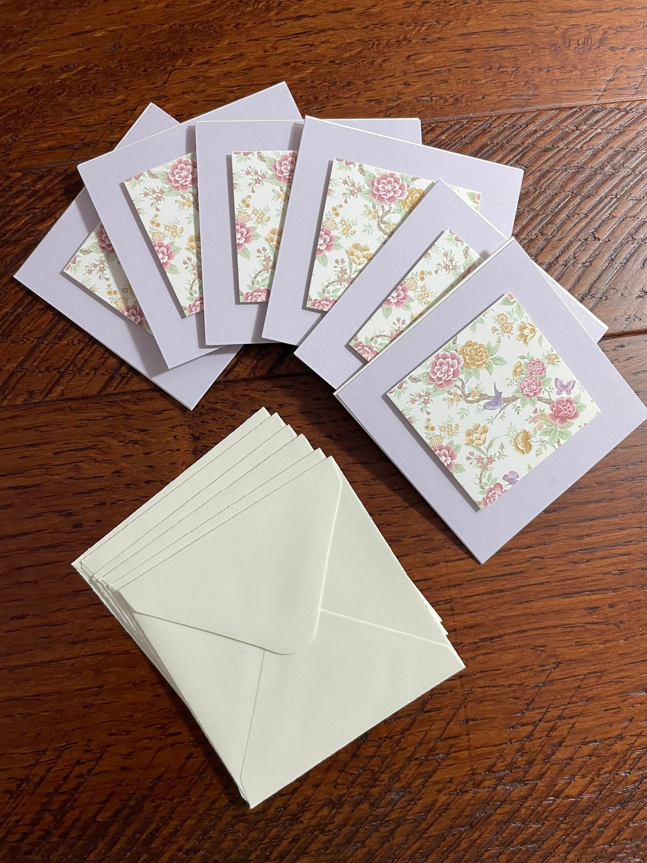 Set of 6 Assorted Mini Cards, Gift Bag Card, Love Notes, Mini Card Set ...