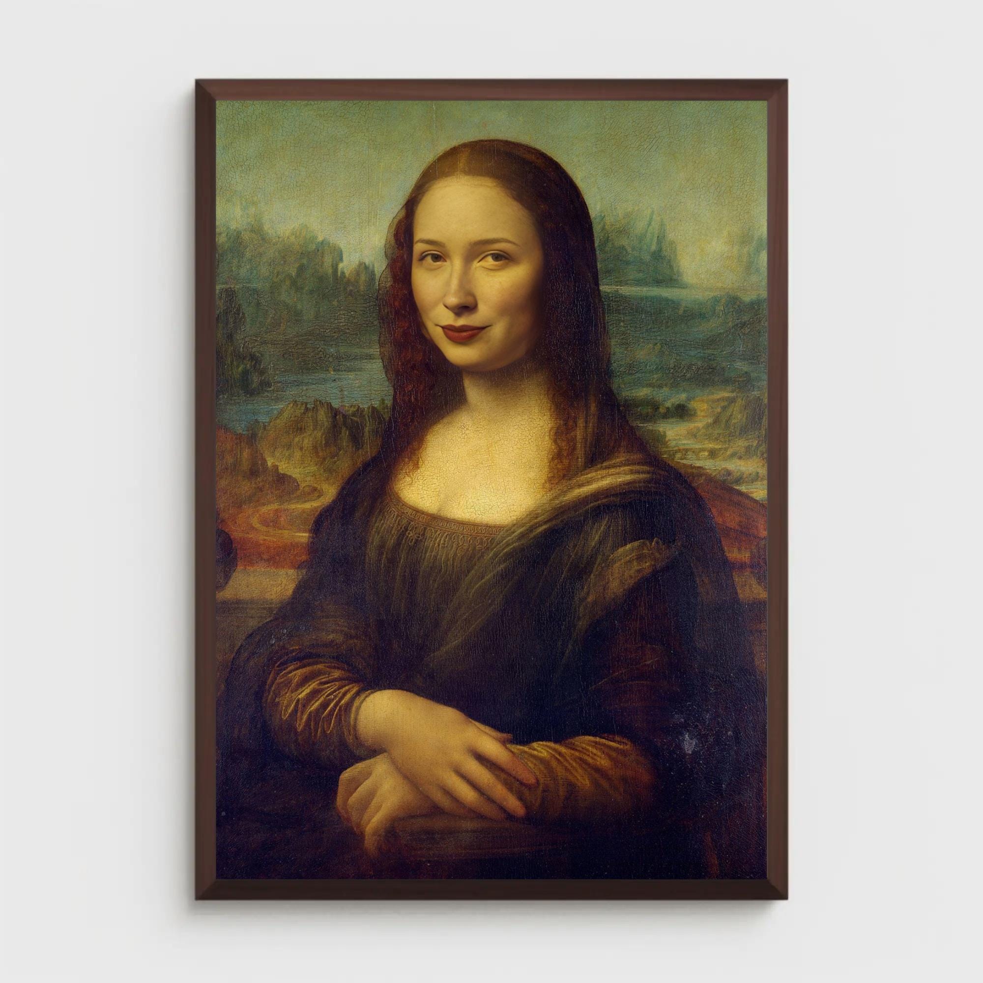 Customized MONA LISA Portrait From Photo, Turn Me Into a Mona Lisa ...