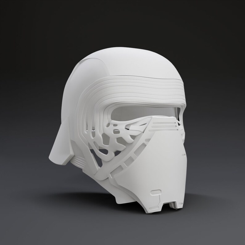 Kylo Ren Helmet Stl File Digital File Etsy