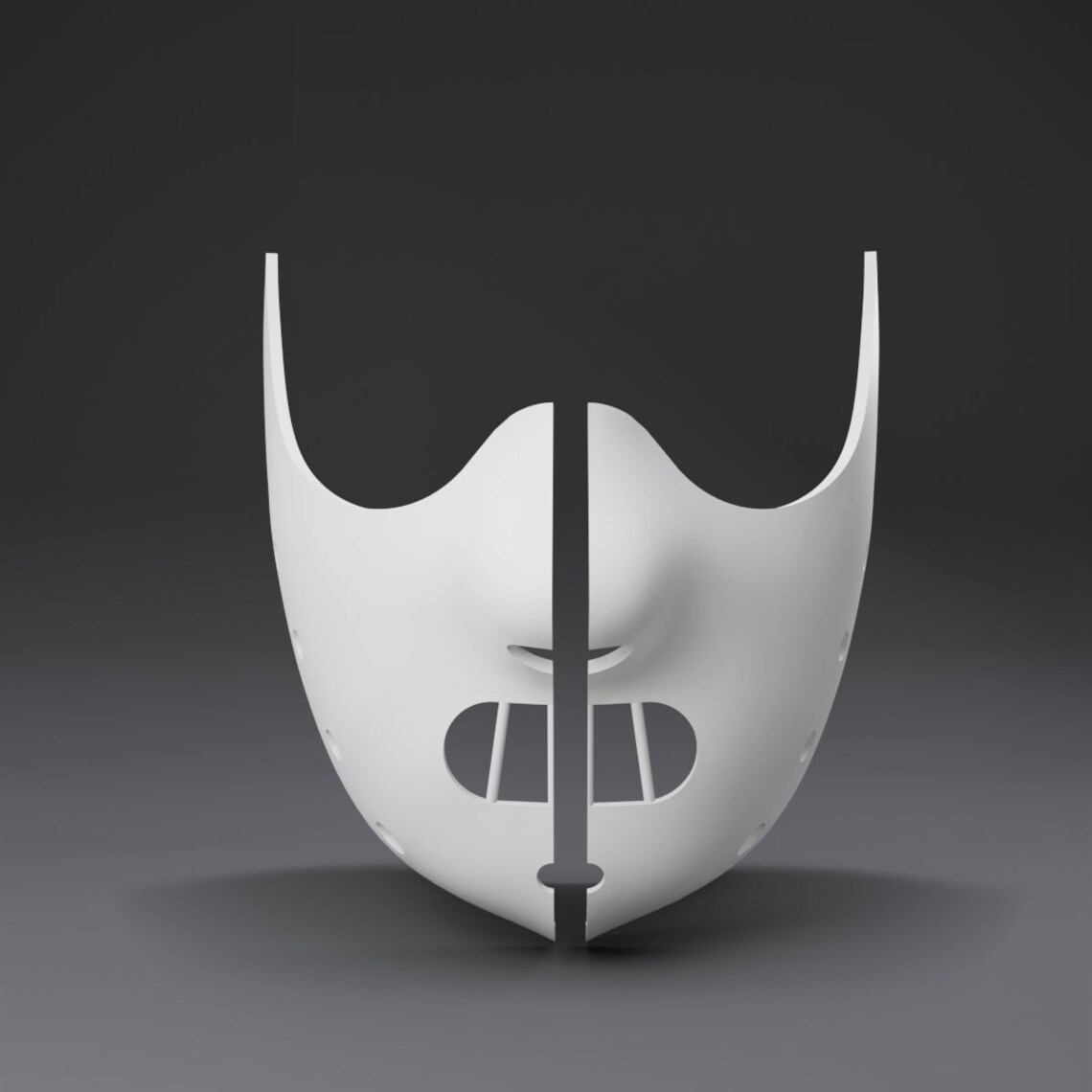 Hannibal Lecter Mask STL File Digital File - Etsy Canada