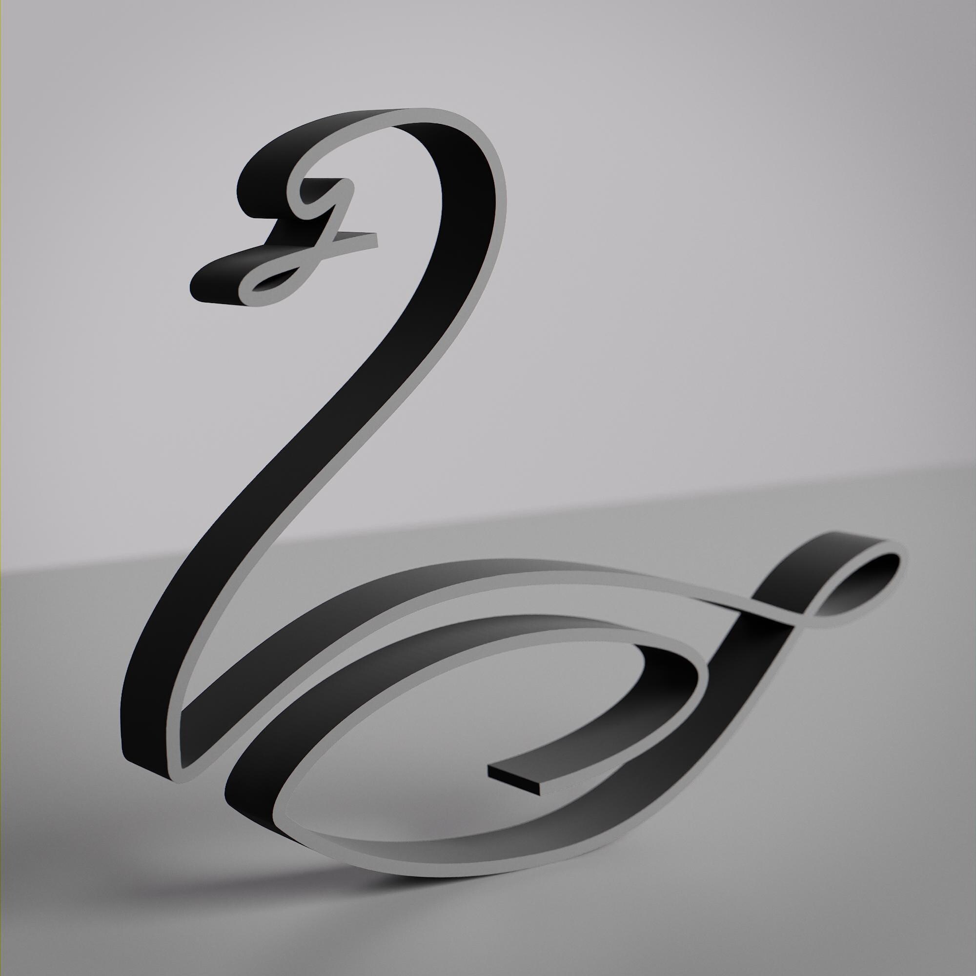 Swan, Line Art Figure, 3D Printed Gift, Unique Swan Lover Gift Idea ...