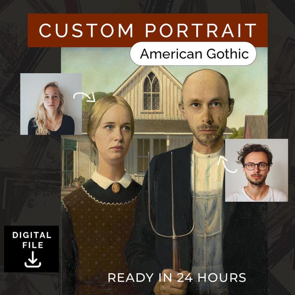 American Gothic - Etsy
