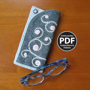 Double Eyeglass Case Sewing Pattern - Etsy