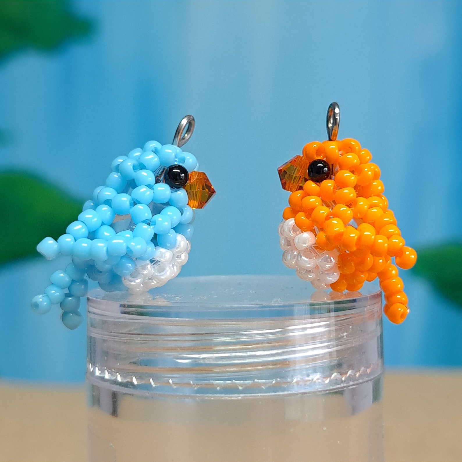 3D Mini Bird Keychain - Etsy