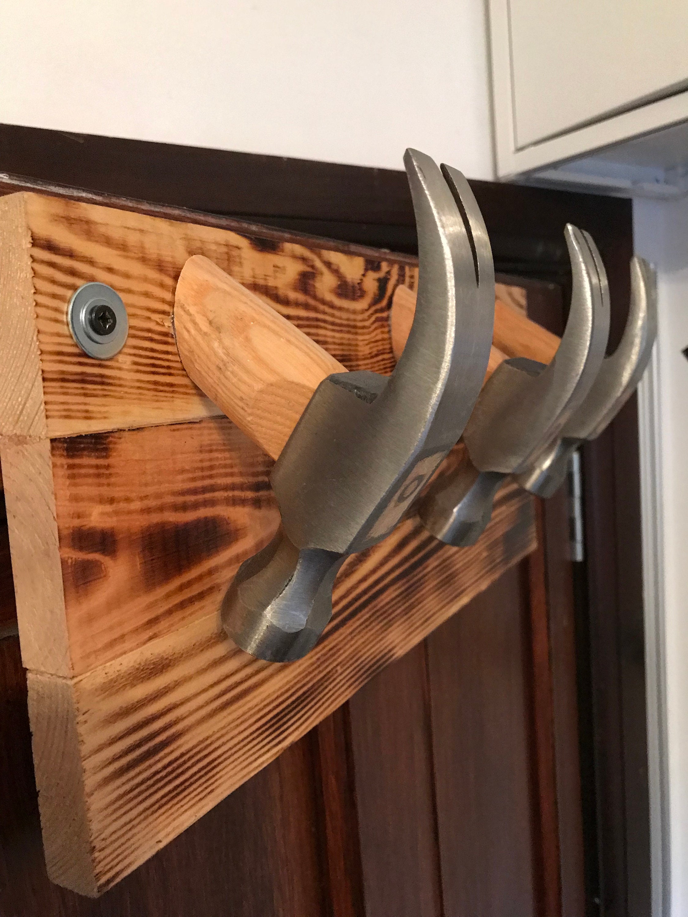 Handmade Hammer Coat Hook - Etsy UK