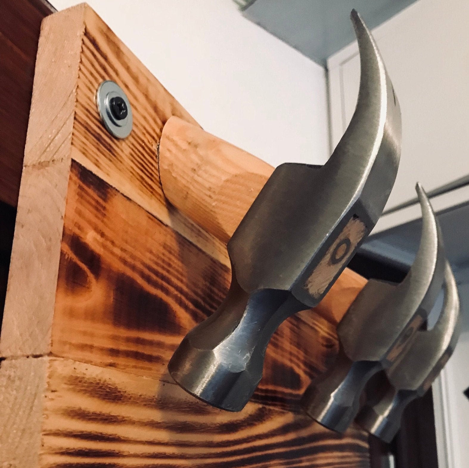 Handmade Hammer Coat Hook - Etsy UK