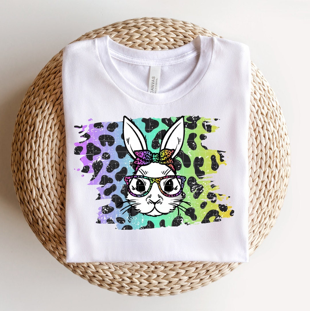 Bunny PNG, Leopard Bunny Png, Easter Sublimation, Easter Bunny Png ...