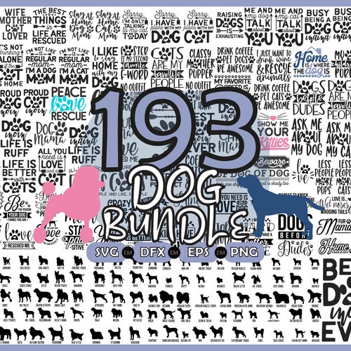 Dog People Vertical Signs Dog SVG Files for Crafters | Etsy