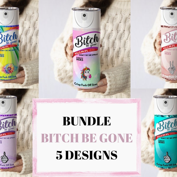 Bitch Be Gone Spray Png - Etsy Australia