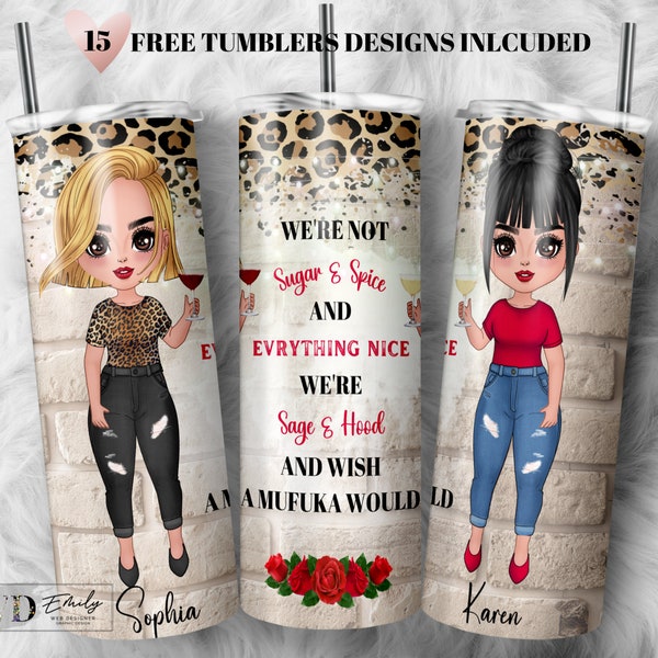 Were Not Sugar And Spice Everything Nice We Sage And Hood Svg Etsy