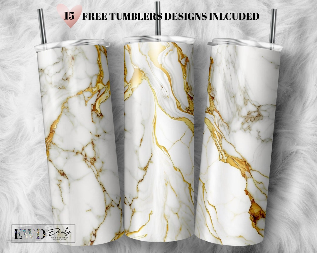 White Black and Gold Marble Abstract Marble Sublimation Designs ...
