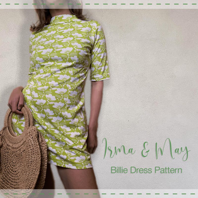 Funnel Neck Dress - Etsy