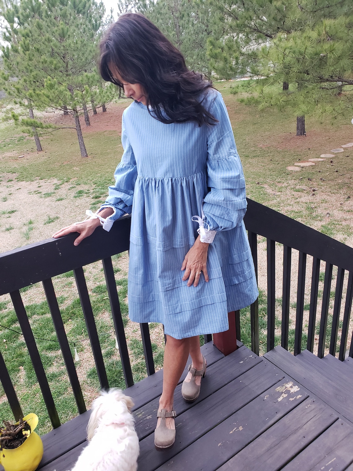 Irma Smock Dress PDF Sewing Pattern - Etsy