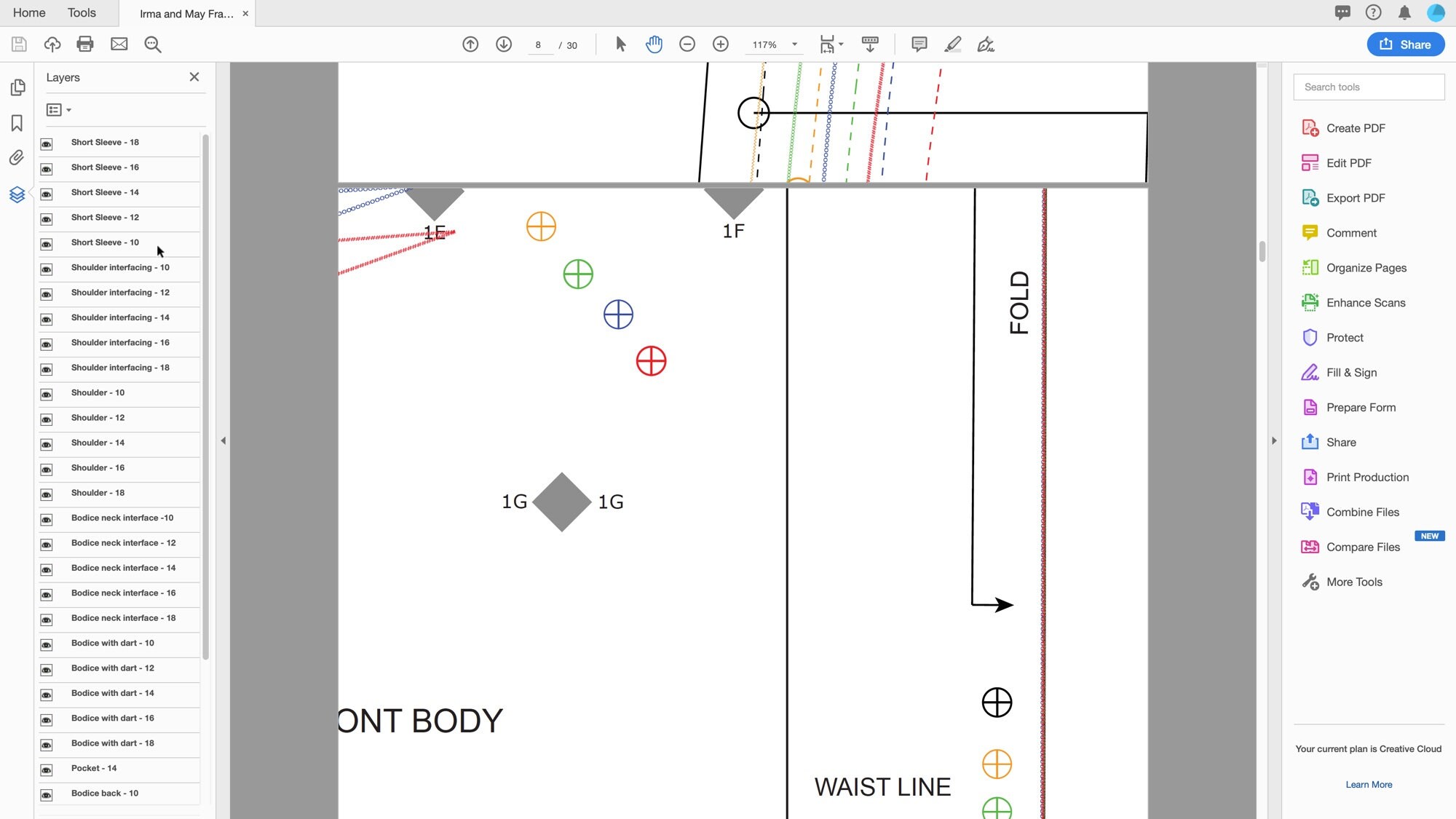 Frankii A-line Shift Dress Downloadable Pattern - Etsy