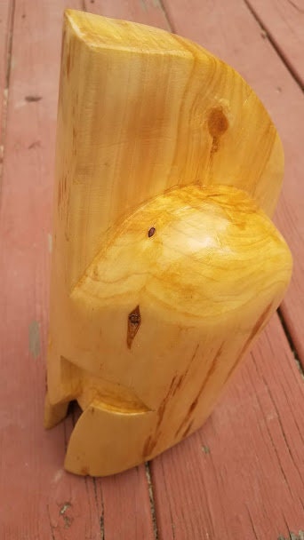 Wood Spartan Helmet-hand Carved Wood Sculpture Wood Art | Etsy