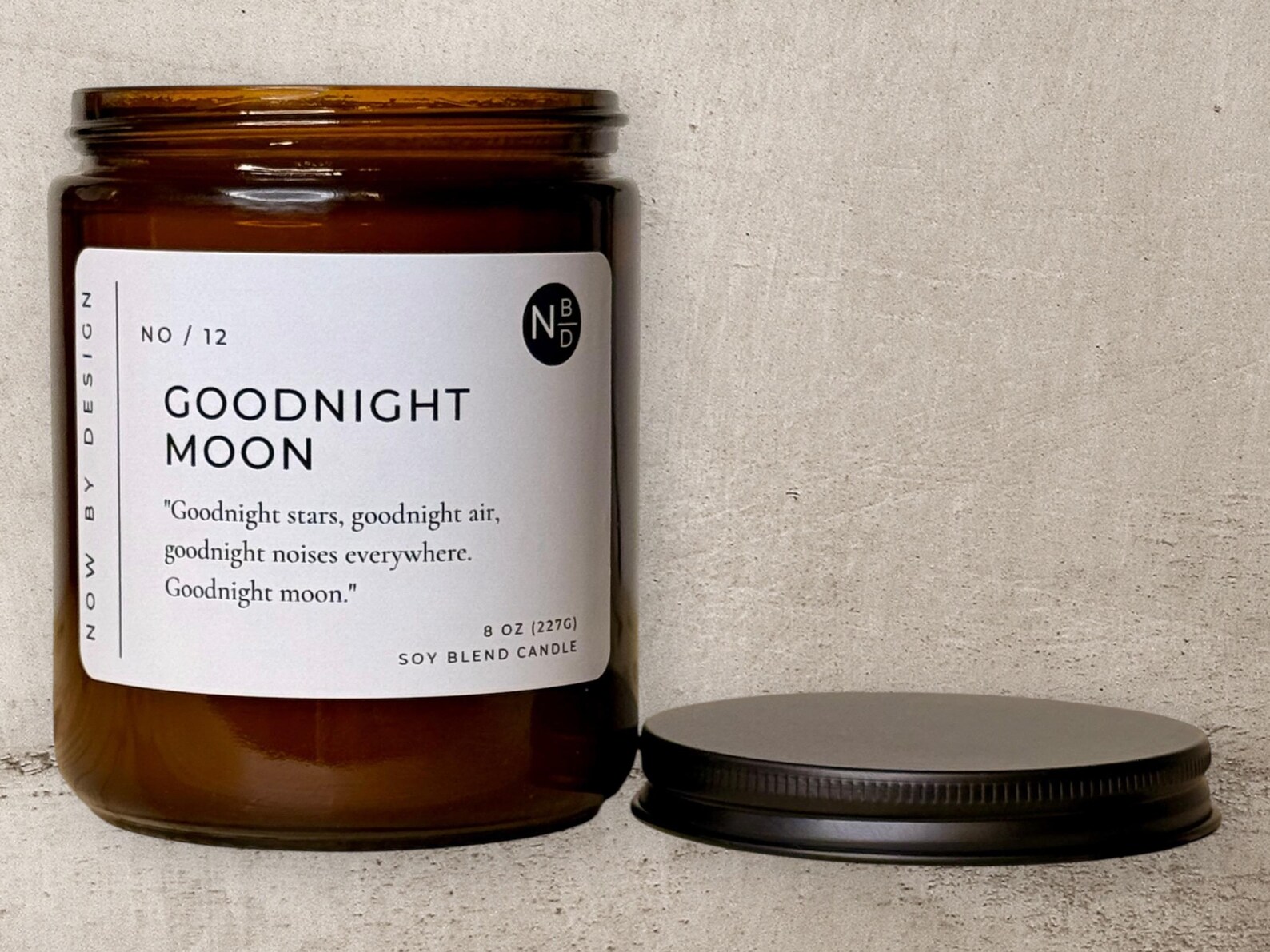 Goodnight Moon, Soy Wax Blend, 8oz Candle, Wood Wick, Teacher Gift ...