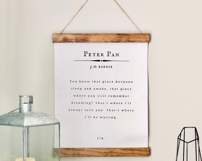 The Magic of Neverland Peter Pan-inspired Poster, Whimsical Nursery ...