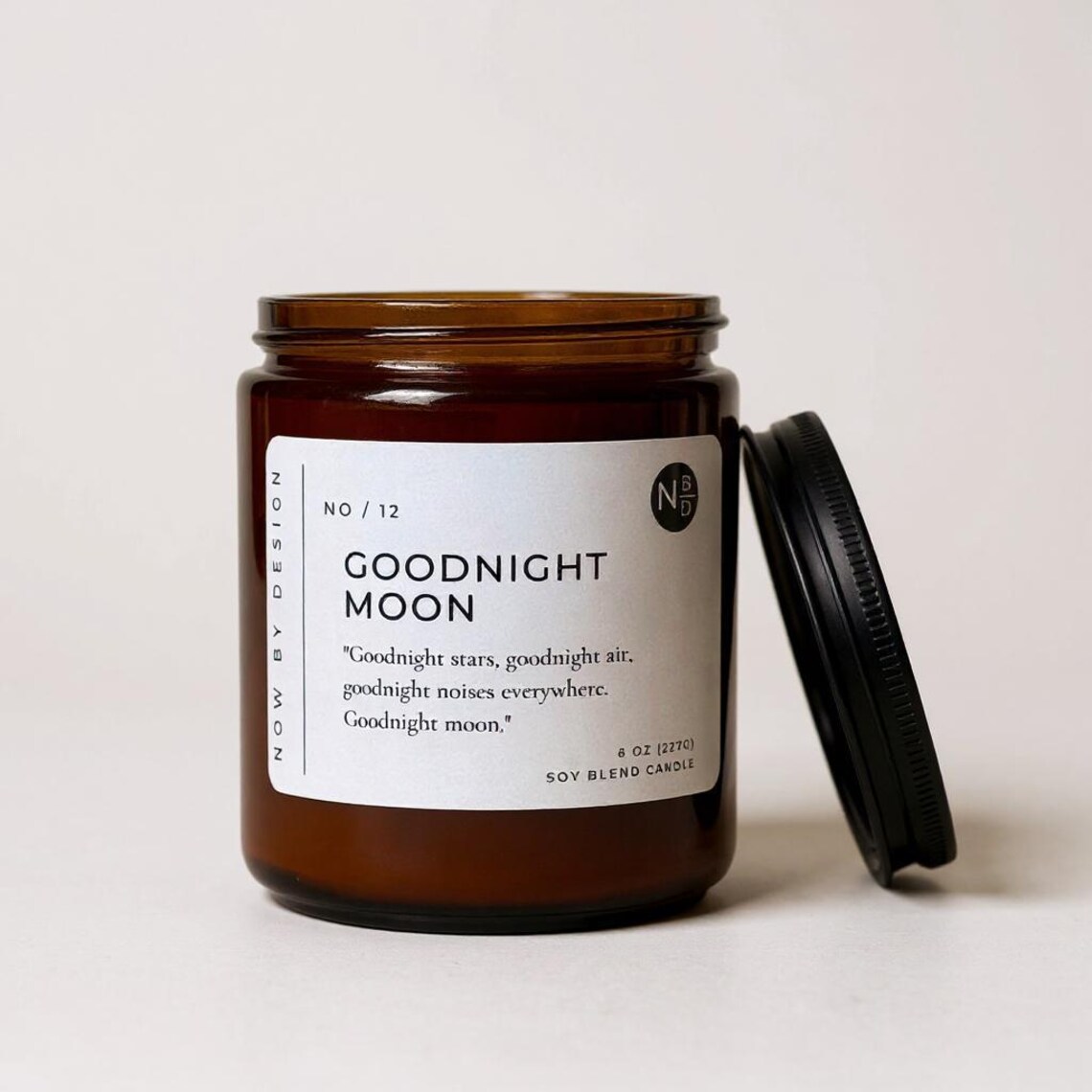 Goodnight Moon, Soy Wax Blend, 8oz Candle, Wood Wick, Teacher Gift ...