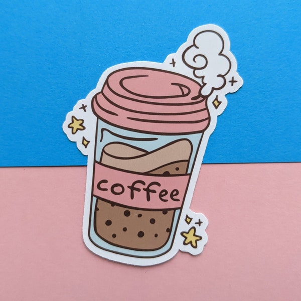 Cute Coffee Stickers - Etsy