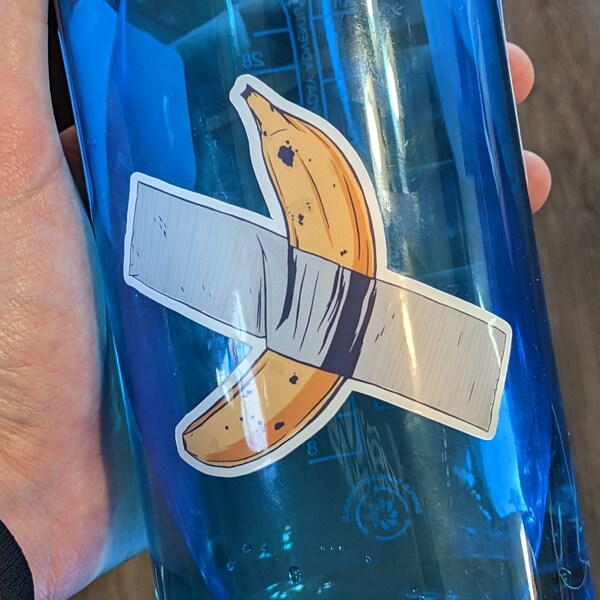 Banana Sticker - Etsy