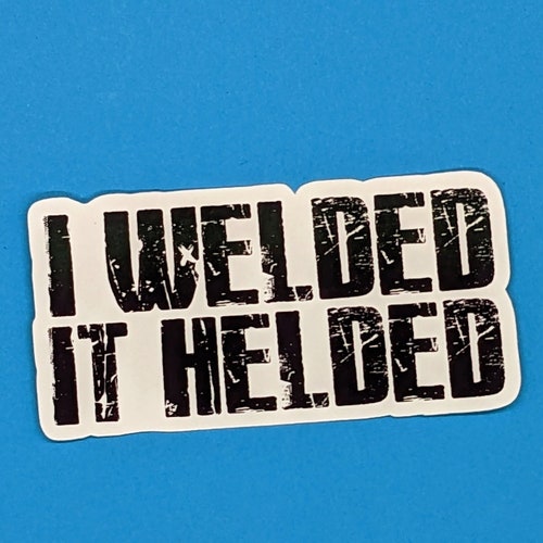 Gremlin Welding Sticker - Etsy