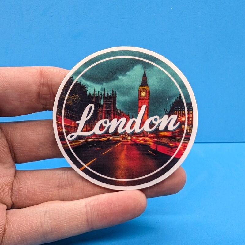 London Stickers - Etsy