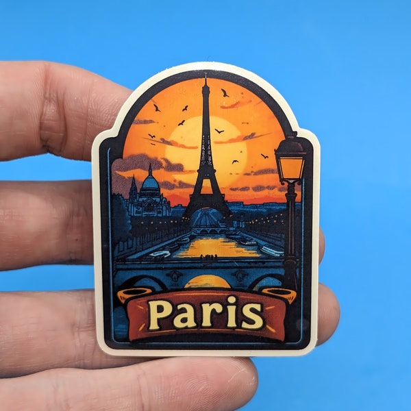Paris Sticker - Etsy