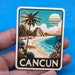 Cancun Travel Sticker #002 // Mexico Decal for Suitcase, Laptop, Car or ...